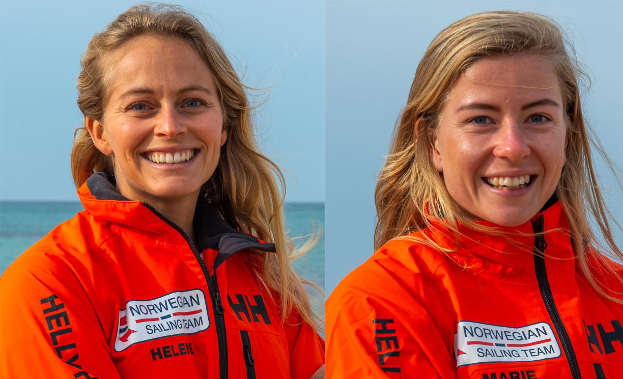 Helene og Marie seiler for VM-medalje